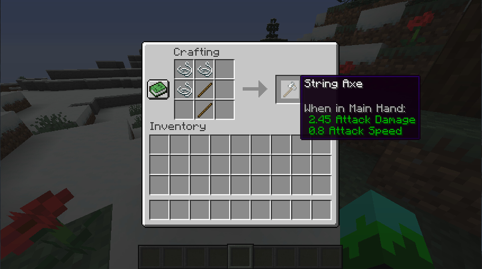 Craft Tools From Anything Minecraft Mod