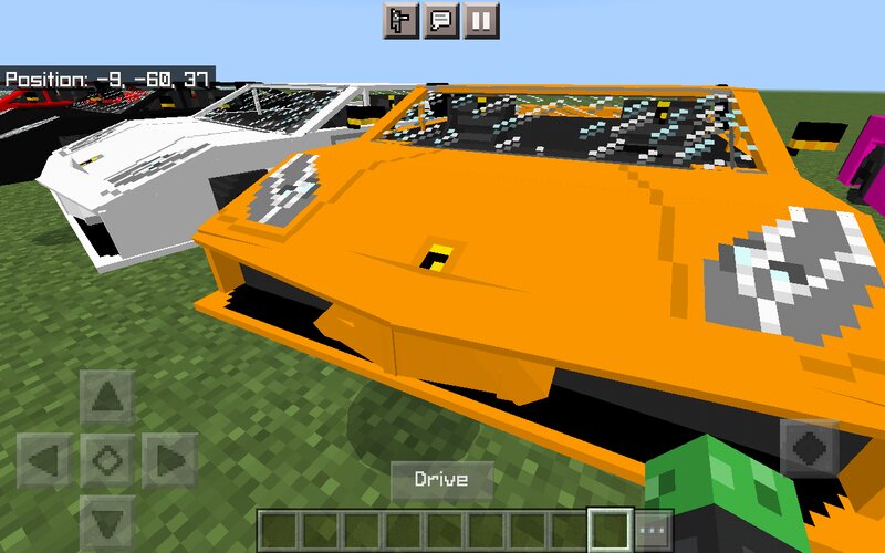 Car Add-on by darkmazeblox. [Bedrock edition] Minecraft Mod