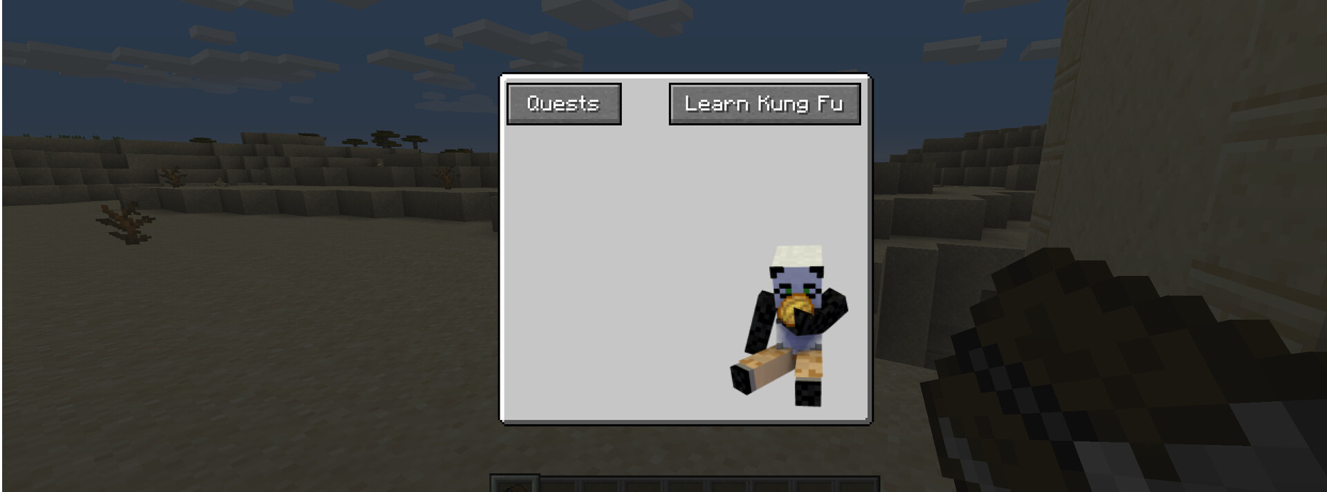 Kung Fu Panda Mod 1.16.5 Minecraft Mod