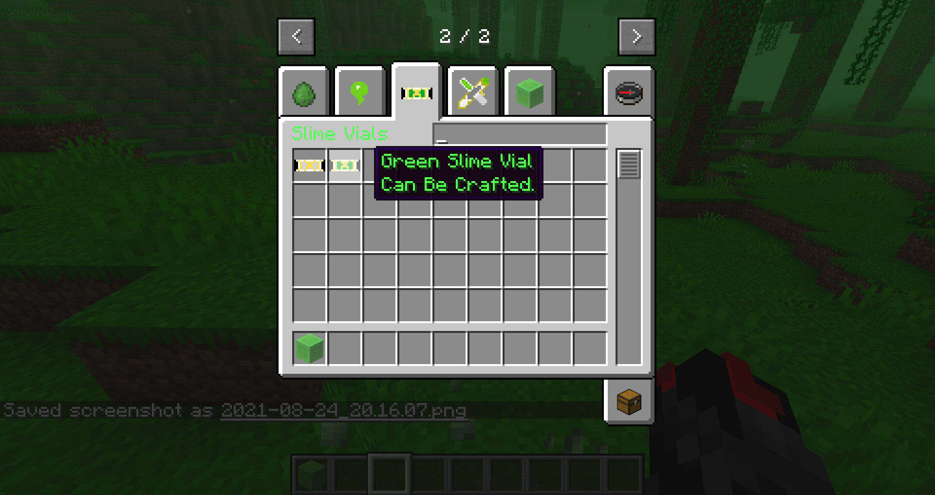 SlimeBallUltra Minecraft Mod
