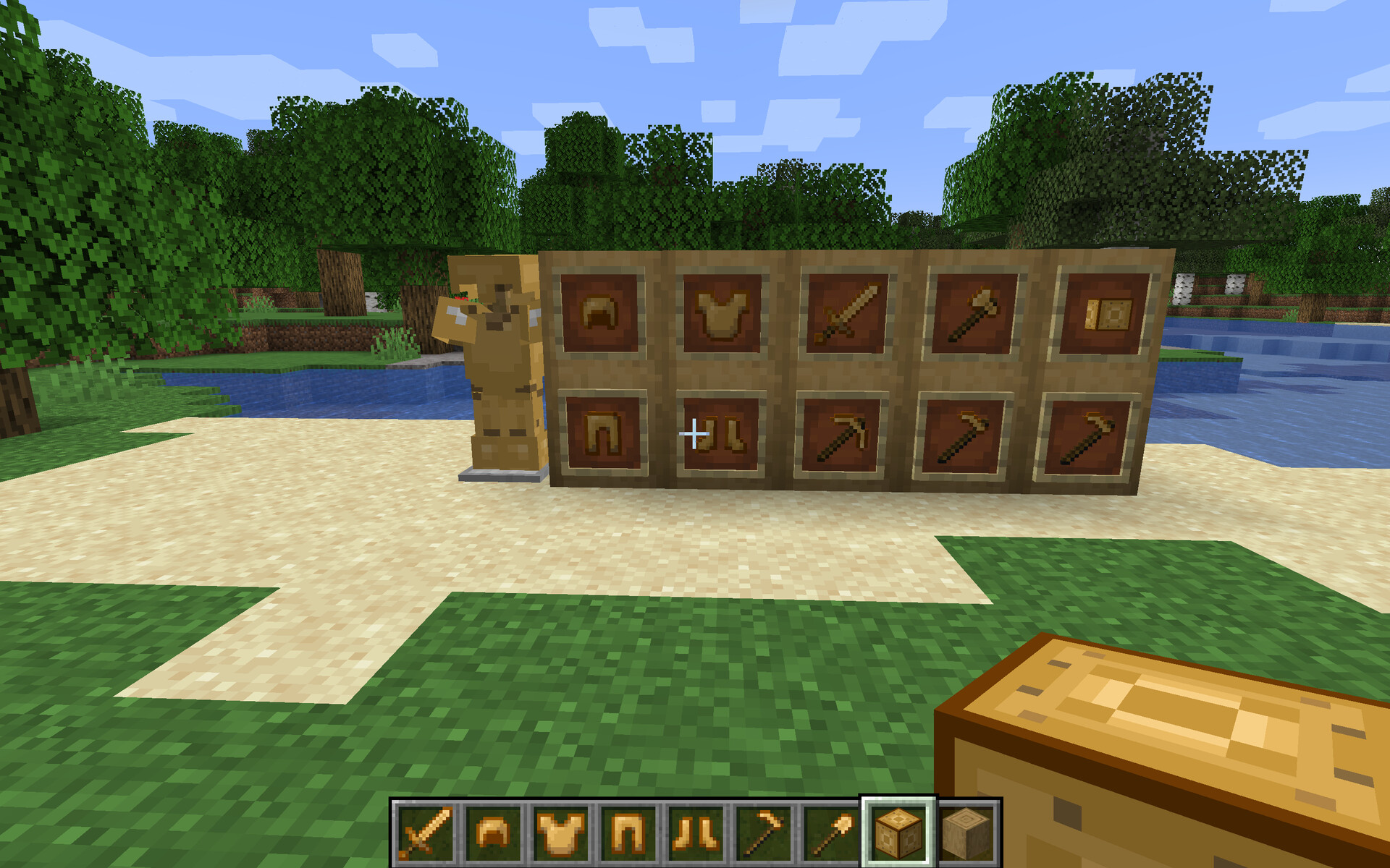 potato armour,tools and block Minecraft Mod