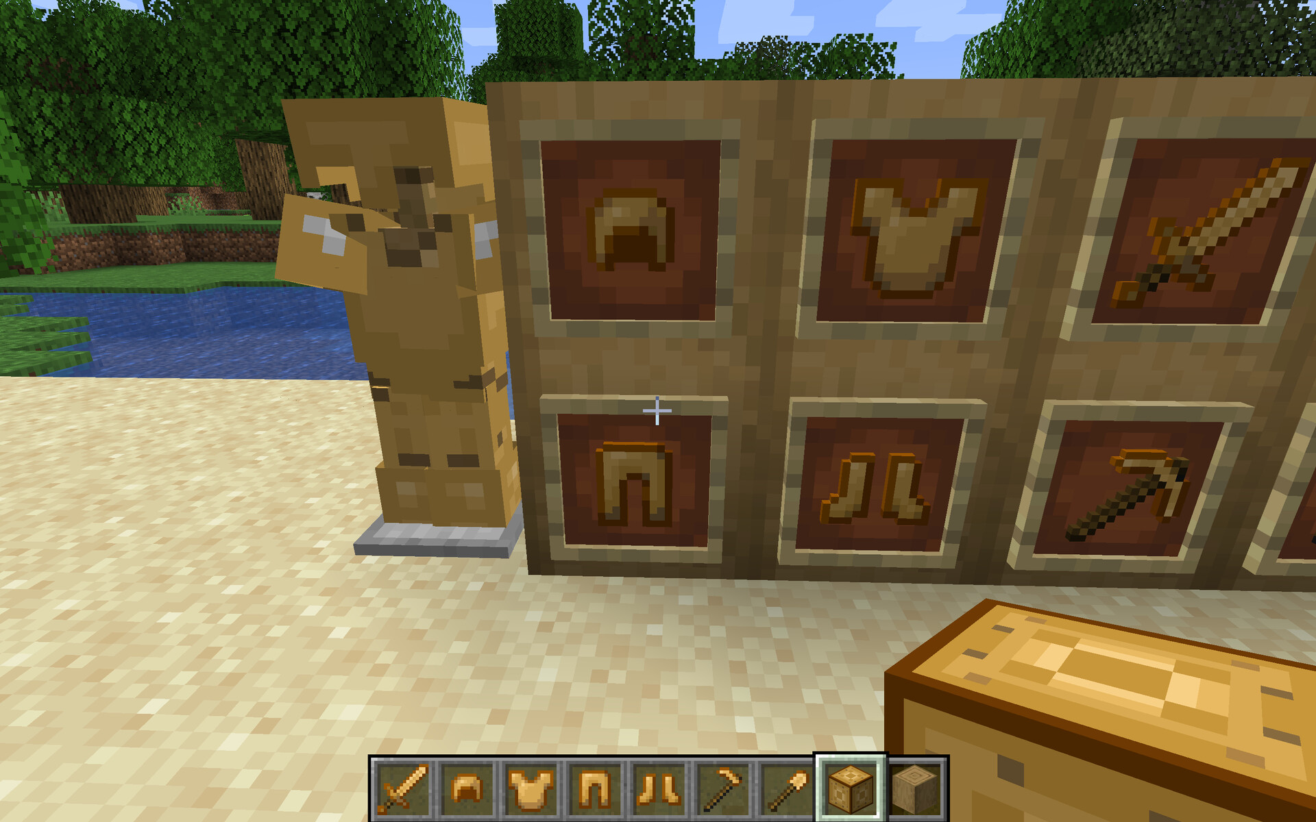 potato armour,tools and block Minecraft Mod