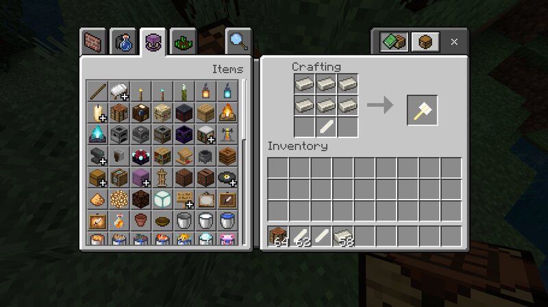 Iron War Axe Addon Minecraft Mod