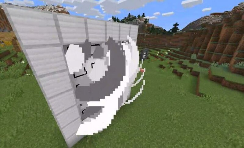 10 portal of 10 blocks Minecraft Mod