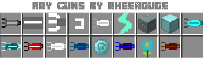 Ray Guns! Minecraft Mod