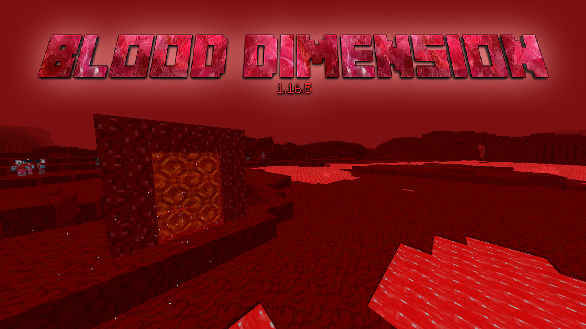 Blood Dimension Mod 1.16.5 Minecraft Mod