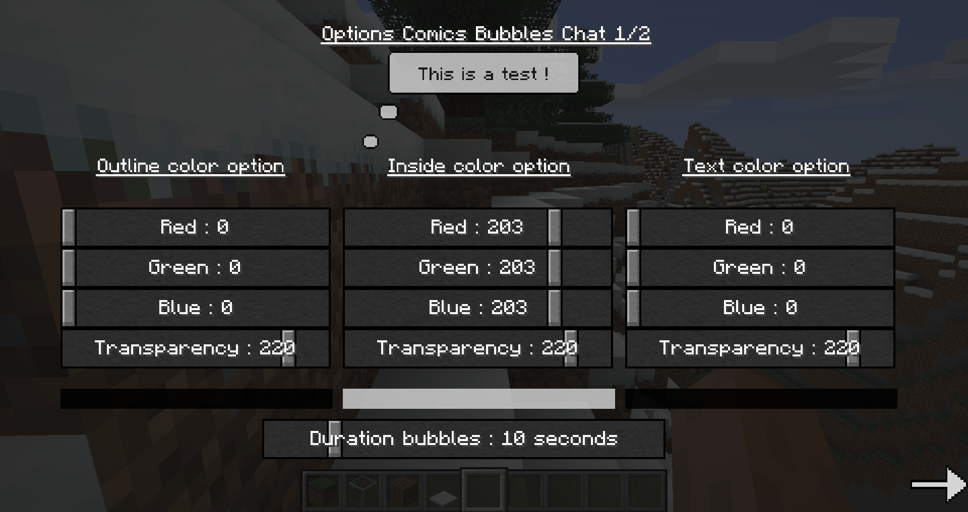 Comics Bubbles Chat 1.12.2 | 1.14.4 | 1.15.2 | 1.16.5 | 1.17.1 | 1.18.1 ...