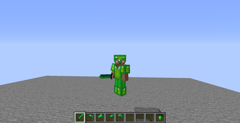 Emerald Armor & Tools Minecraft Mod