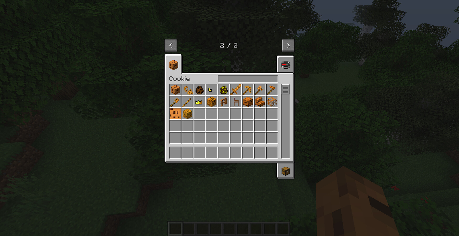 Cookie Dimension Minecraft Mod