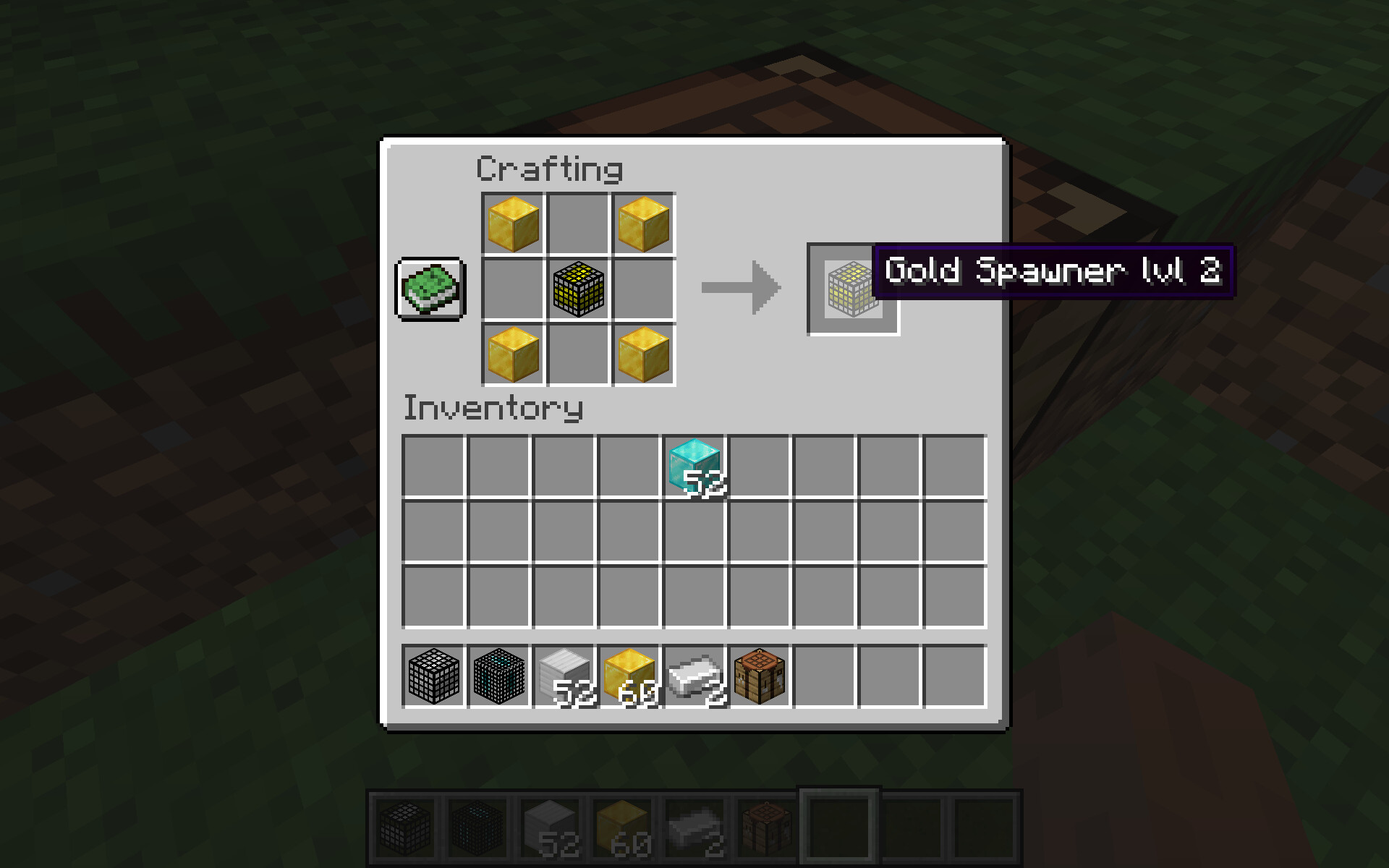 Ore spawner Minecraft Mod