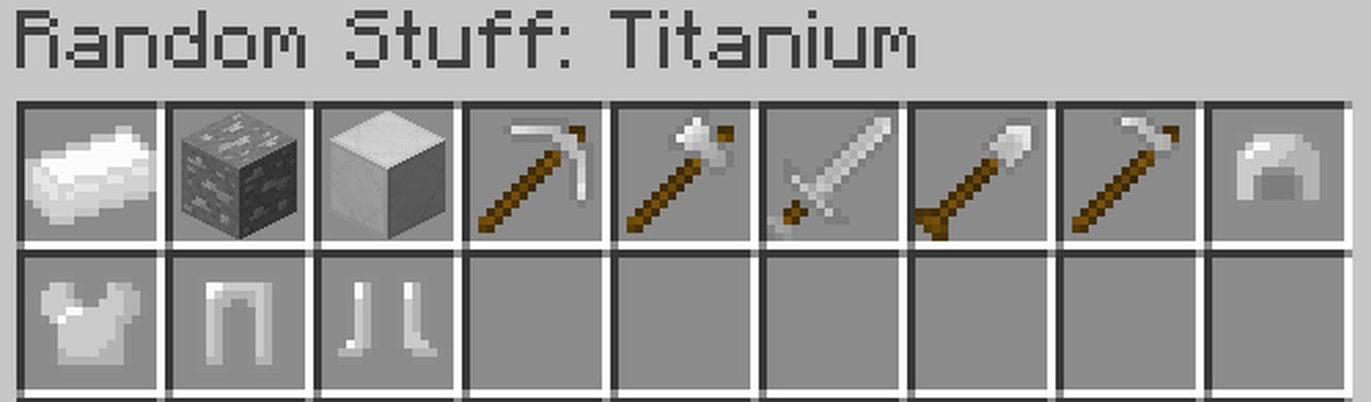 Random Stuff Minecraft Mod