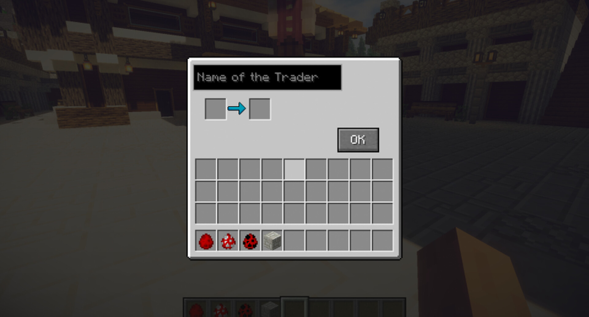 NPCs Traders Minecraft Mod