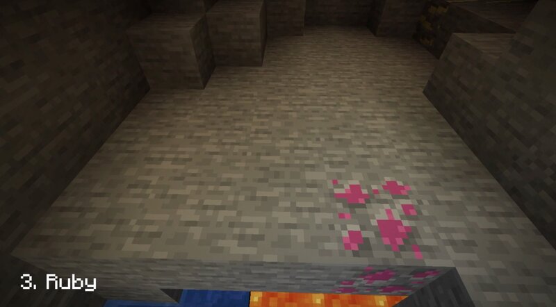 Minecraft Rocks And Gems Minecraft Mod