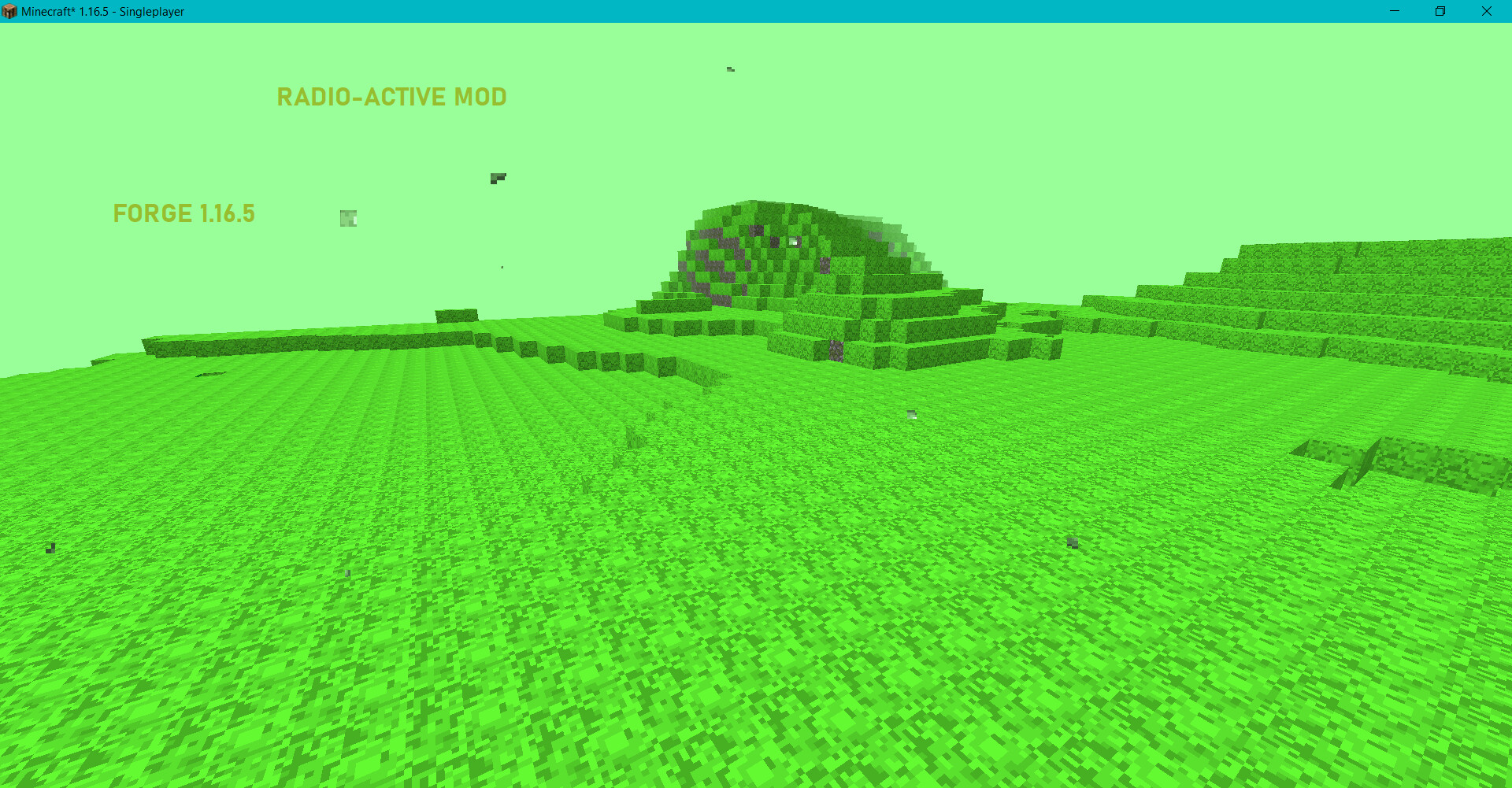 radioactive mod Minecraft Mod
