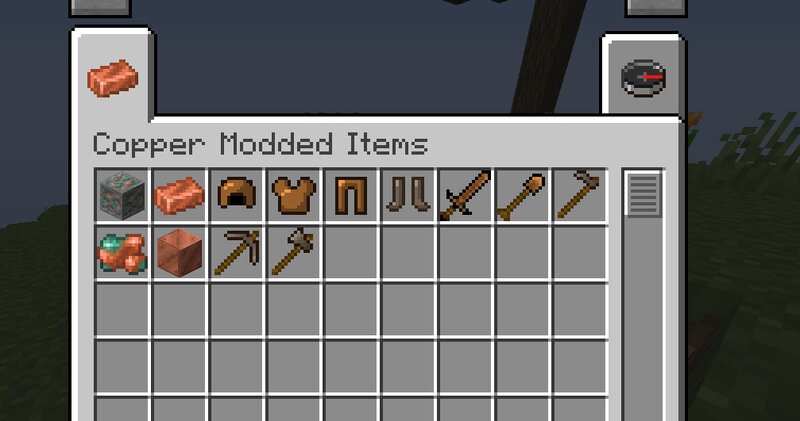 Copper Items TO 1.16.5 By MaahiTheGreat Minecraft Mod