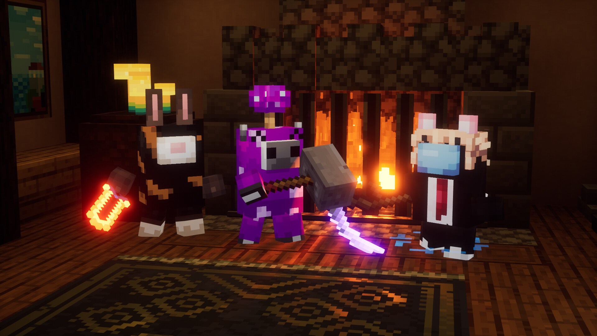 Among Us Playermodels Minecraft Mod