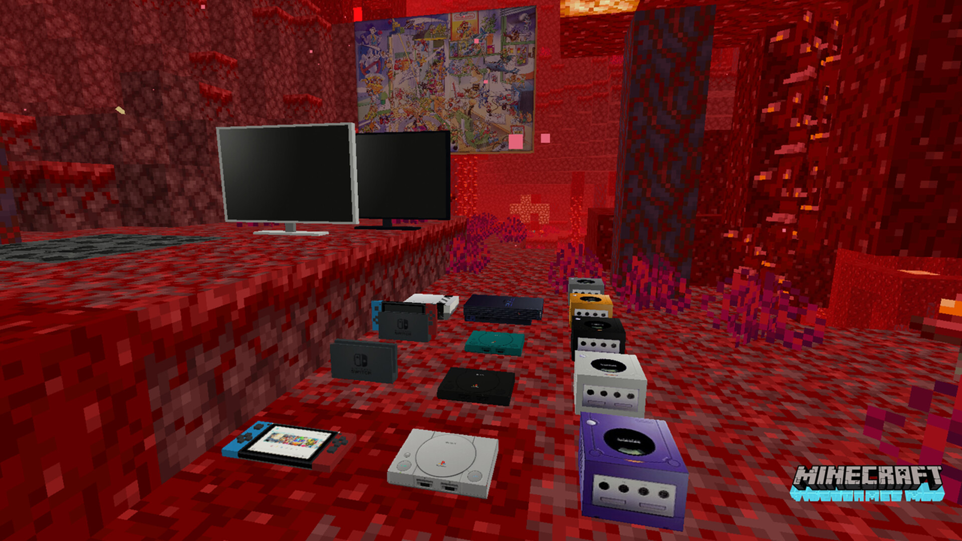 VideoGames Mod Minecraft Mod