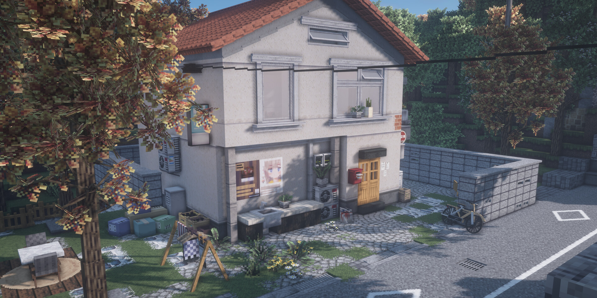 [Forge/Fabric] Yuushya Townscape (Beta) Minecraft Mod