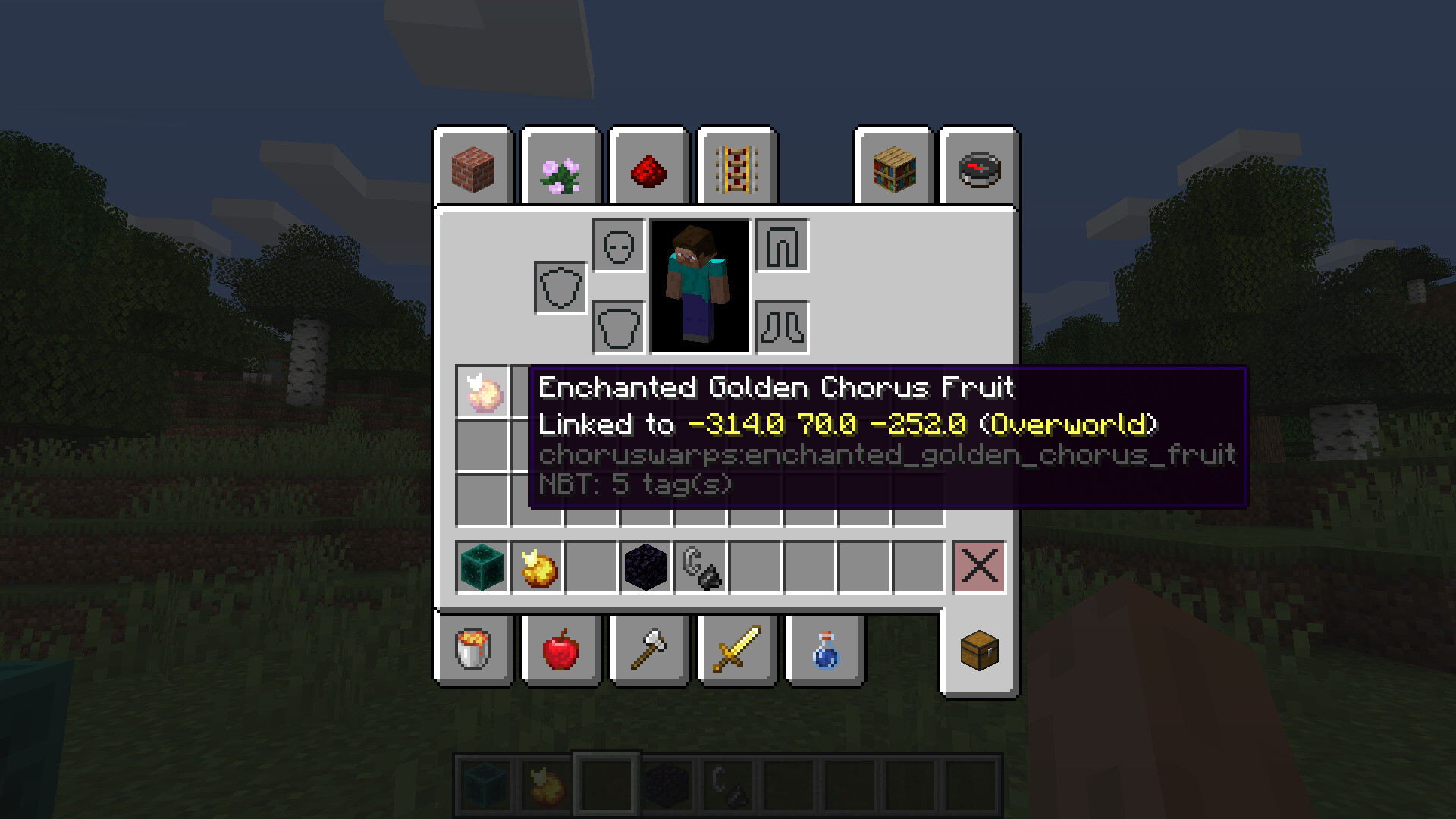 Chorus Warps Minecraft Mod