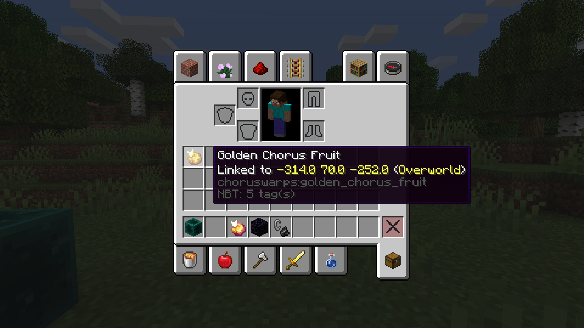 Chorus Warps Minecraft Mod