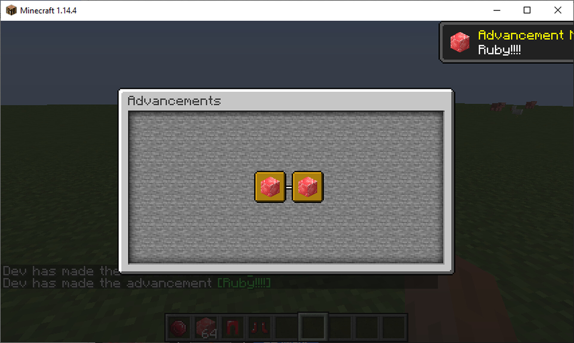 Ruby Mod Minecraft Mod
