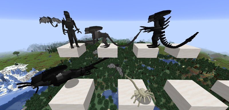 Chronokiller's 1.16.5 - 1.15.2 Xenomorph Aliens Mod Minecraft Mod