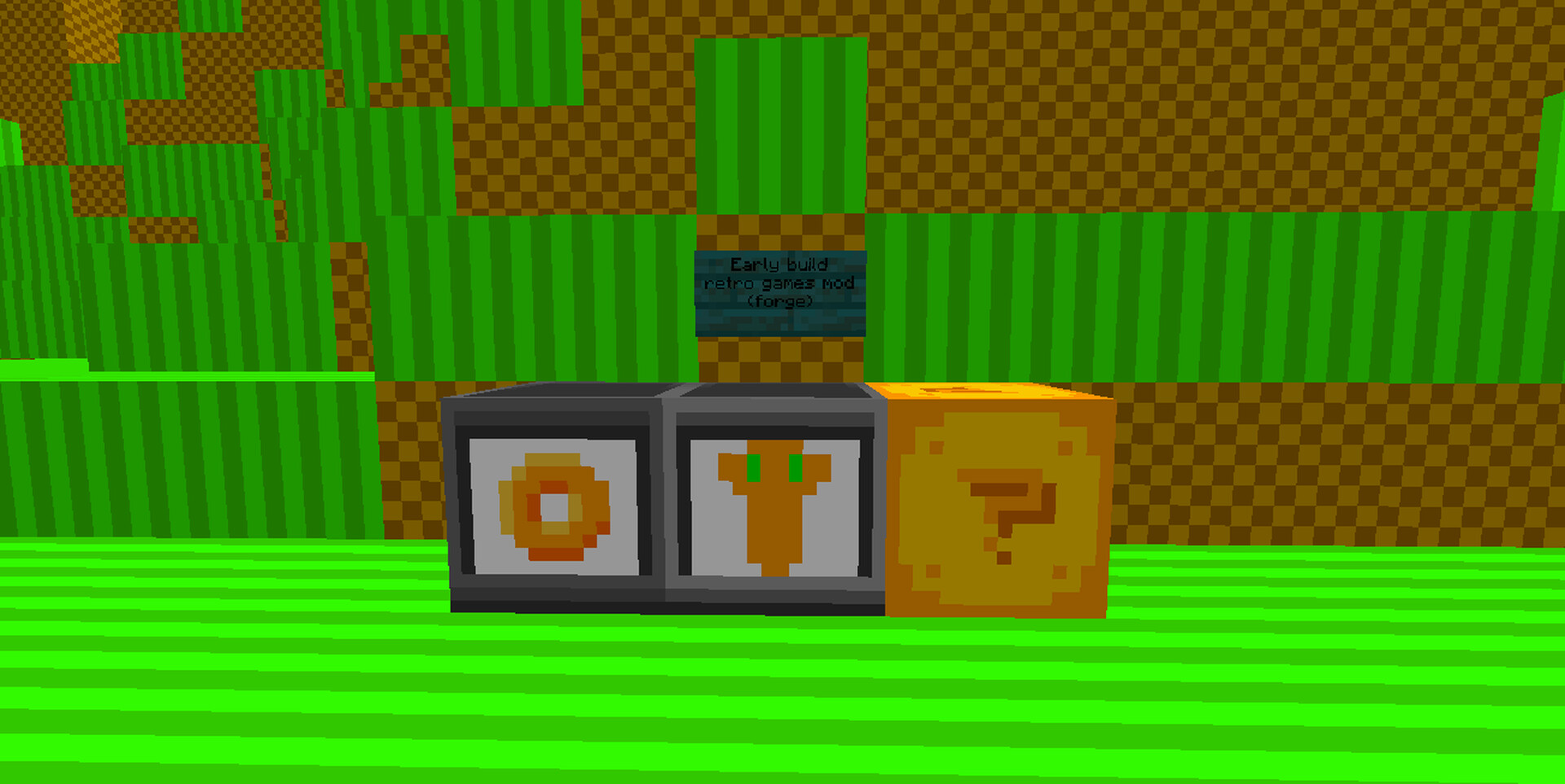 (early build) Retro games mod Minecraft Mod