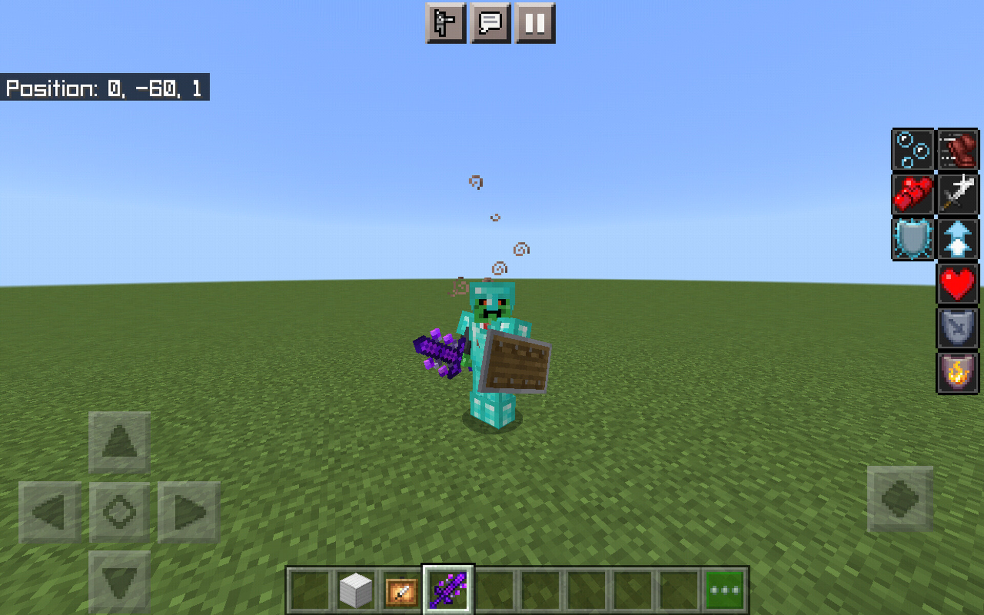 Weapon+ add-on by darkmazeblox. Minecraft Mod