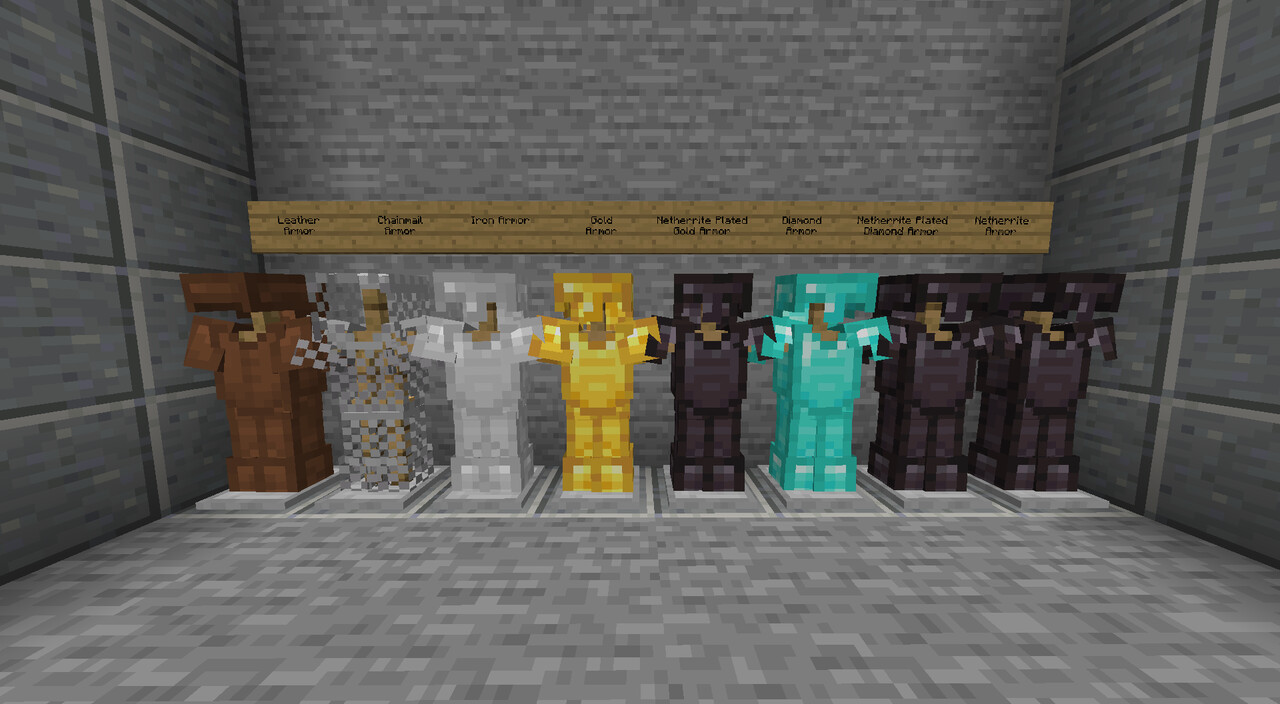 Armor & Combat Overhaul - "Minecraft 1.16.6" Minecraft Mod