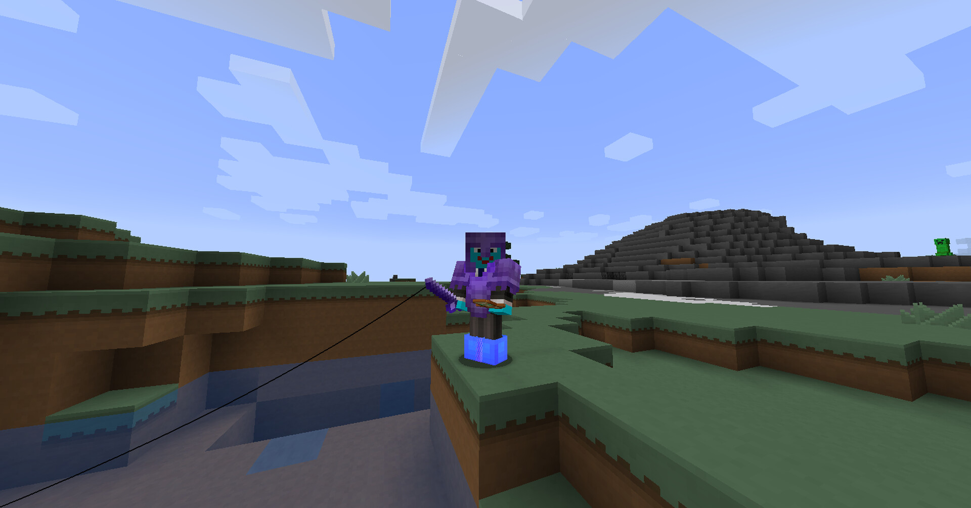 Minecraft But Fishing Drops OP Loot - FORGE Minecraft Mod