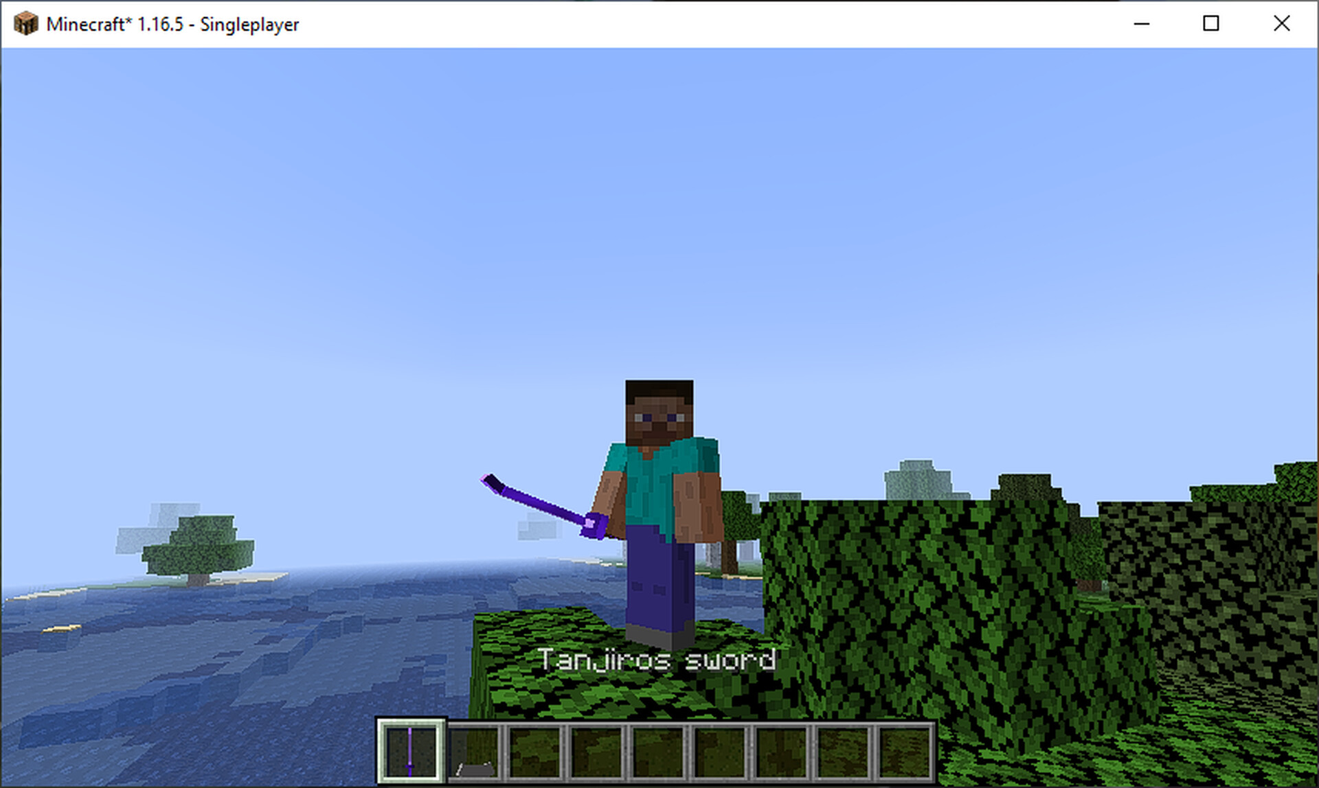 official demon slayer 3d Minecraft Mod
