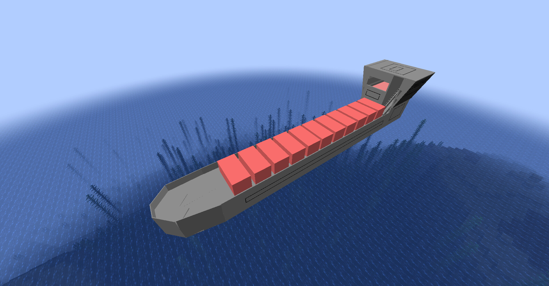 Cargo ships! 1.17.1 Minecraft Mod