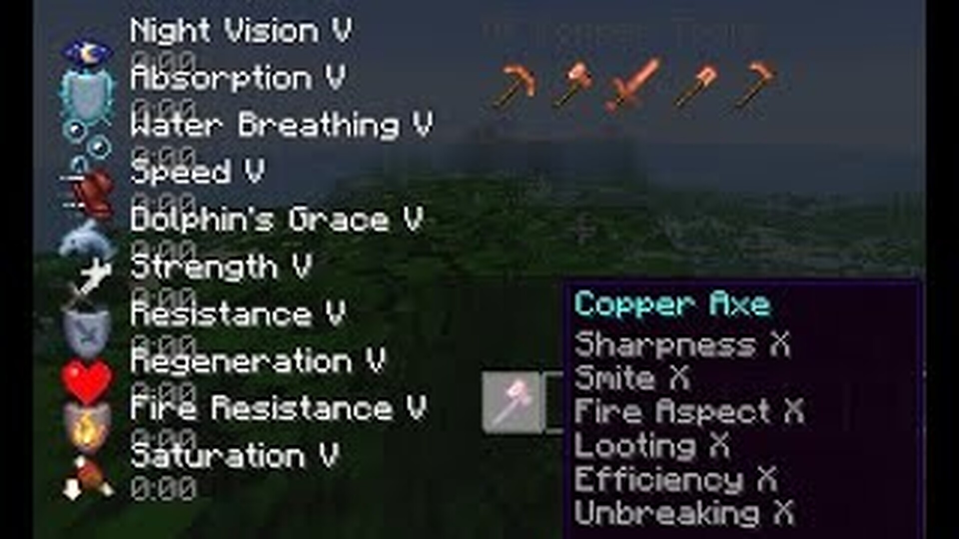 Copper Tools are OP (1.18.2 Version) Minecraft Mod