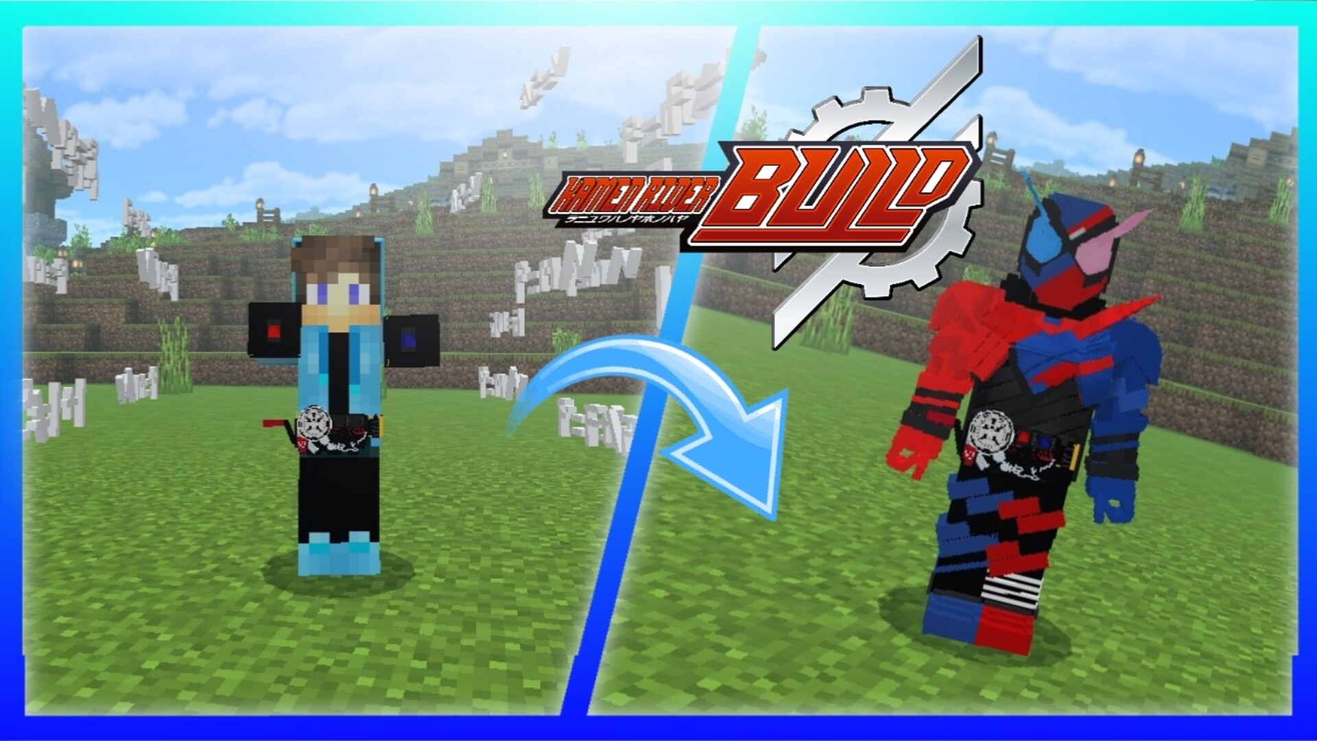 Add-on Kamen Rider Build Minecraft PE Minecraft Mod