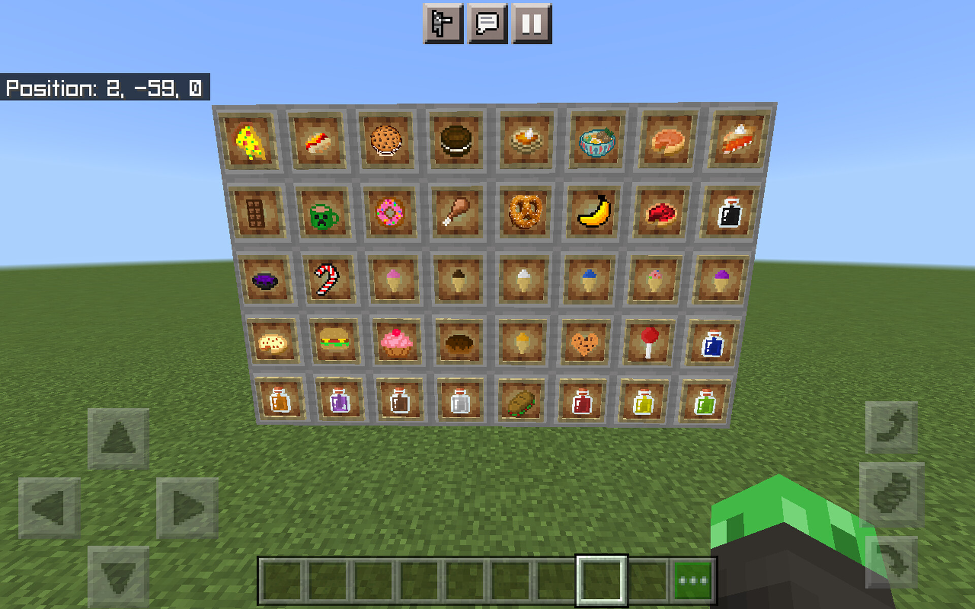 Dark Foods Add on by darkmazeblox.[bedrock edition]. Minecraft Mod