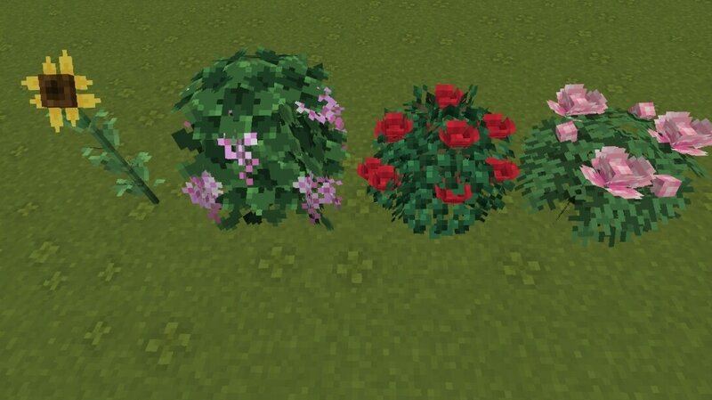[Bedrock] Kubban's Tall Flowers Official Port Minecraft Mod