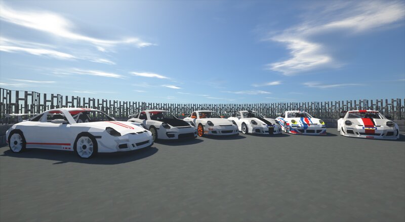 VellEagle Cars Old Porsche997 Pack(Flan's Mod) Minecraft Mod