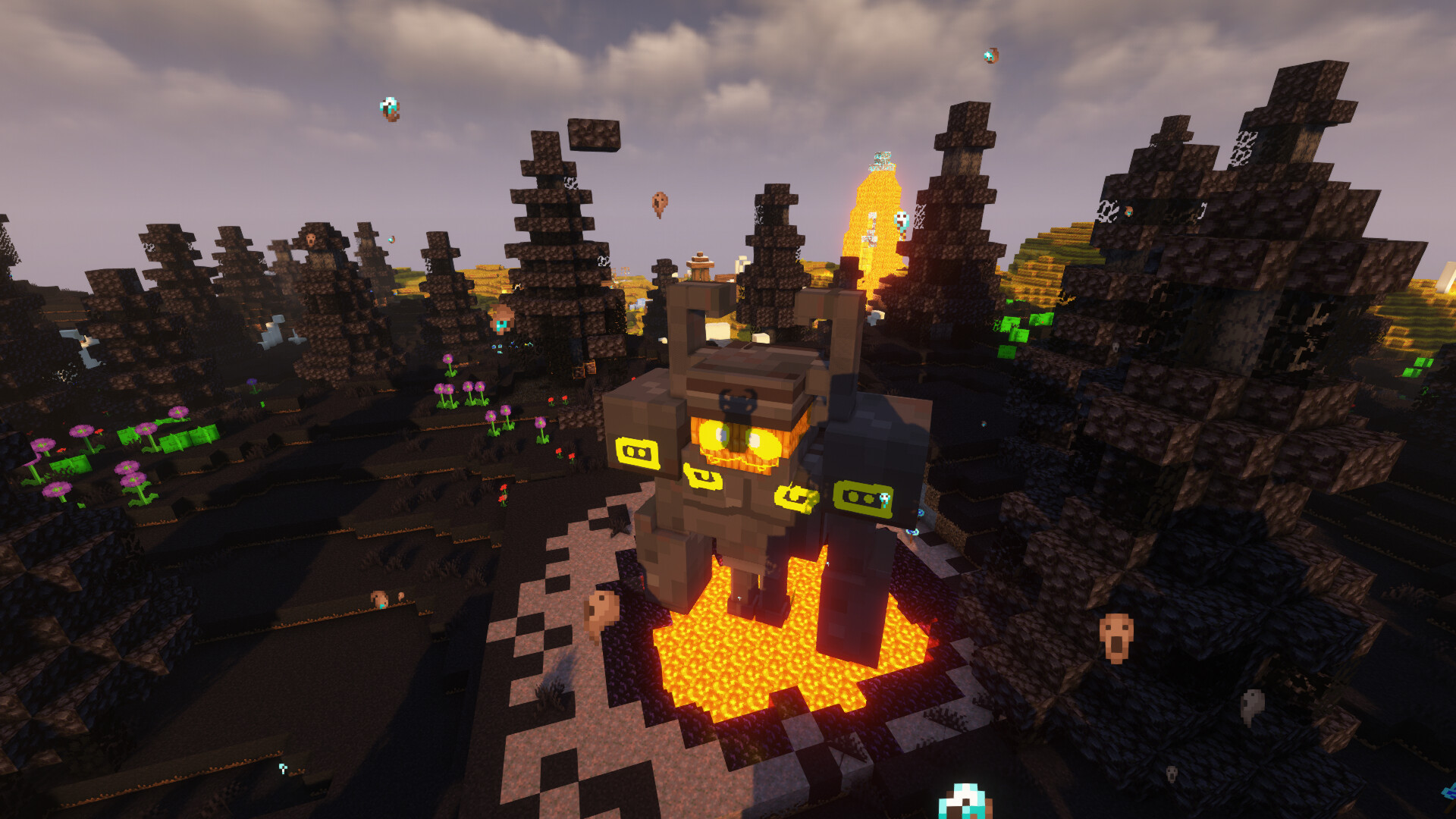 Endro Pack + Custom Golems Minecraft Mod