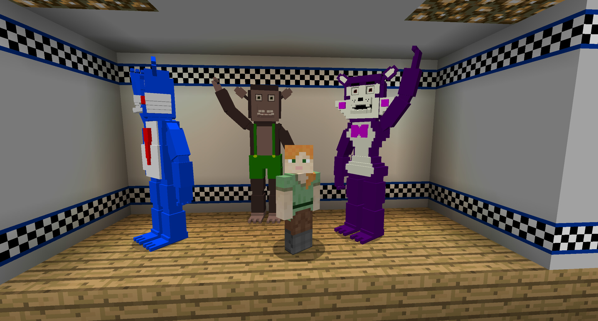 Five Nights at candy's Universe Mod Minecraft Mod