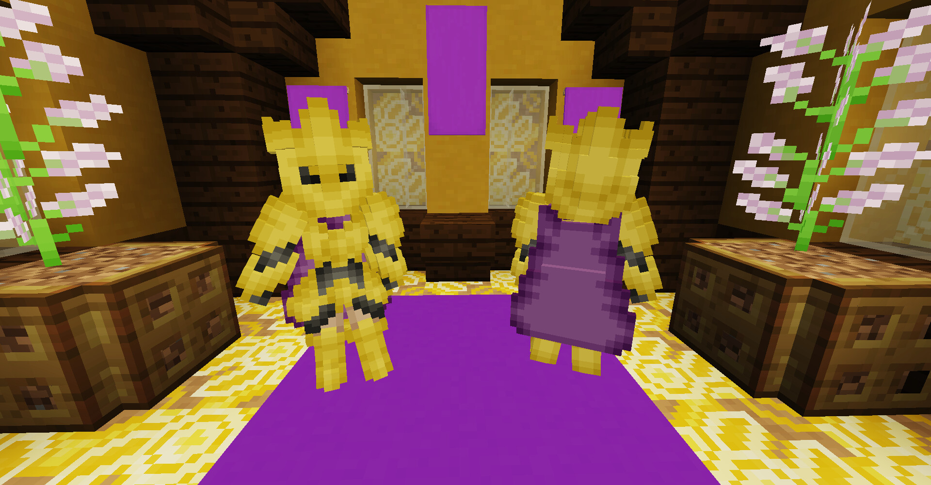 -Medieval Fantasy Themed Armour Set 1 Female- Minecraft Mod