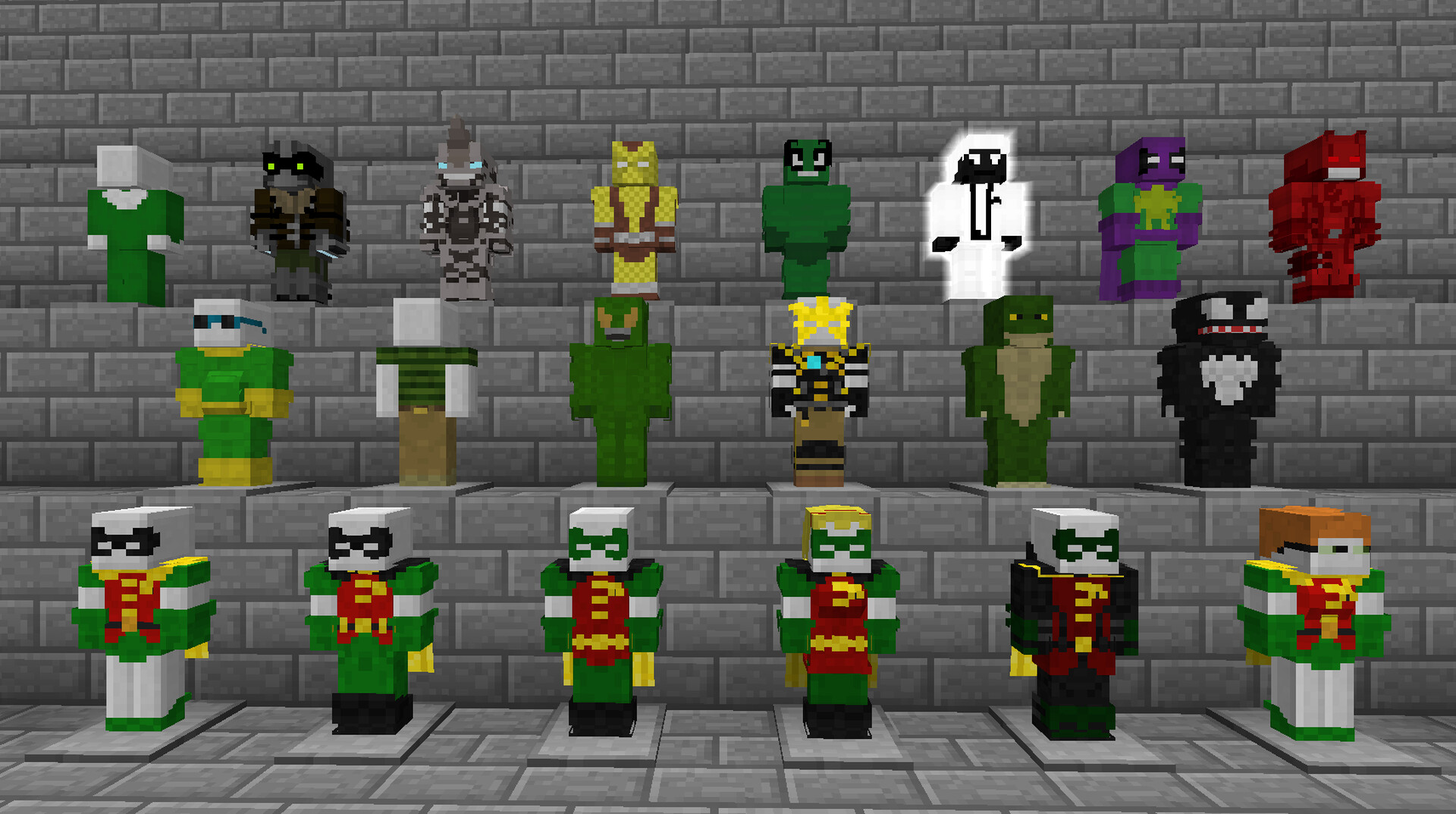 DL Heroes (Sinister Six Update Part 2) Minecraft Mod