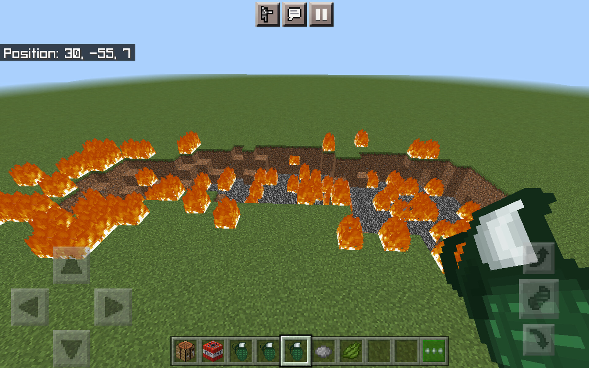 Grenade add-on by darkmazeblox.[bedrock edition]. Minecraft Mod