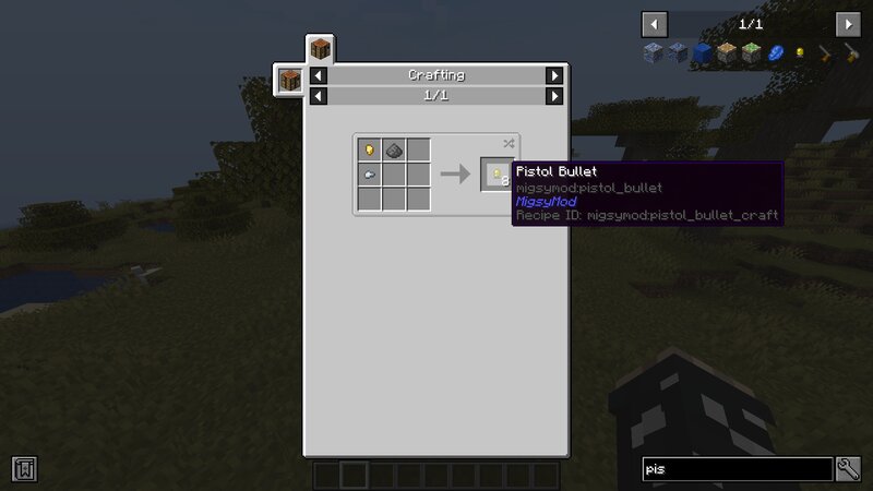 GunTryMod! 1.18.2 Gun Mod Minigun Update Minecraft Mod