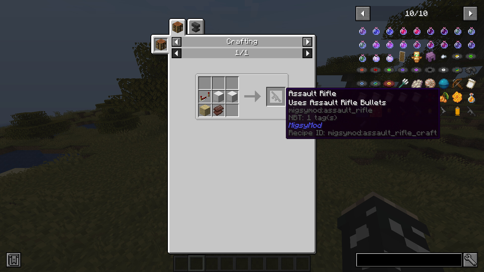 GunTryMod! 1.18.2 Gun Mod Minigun Update Minecraft Mod