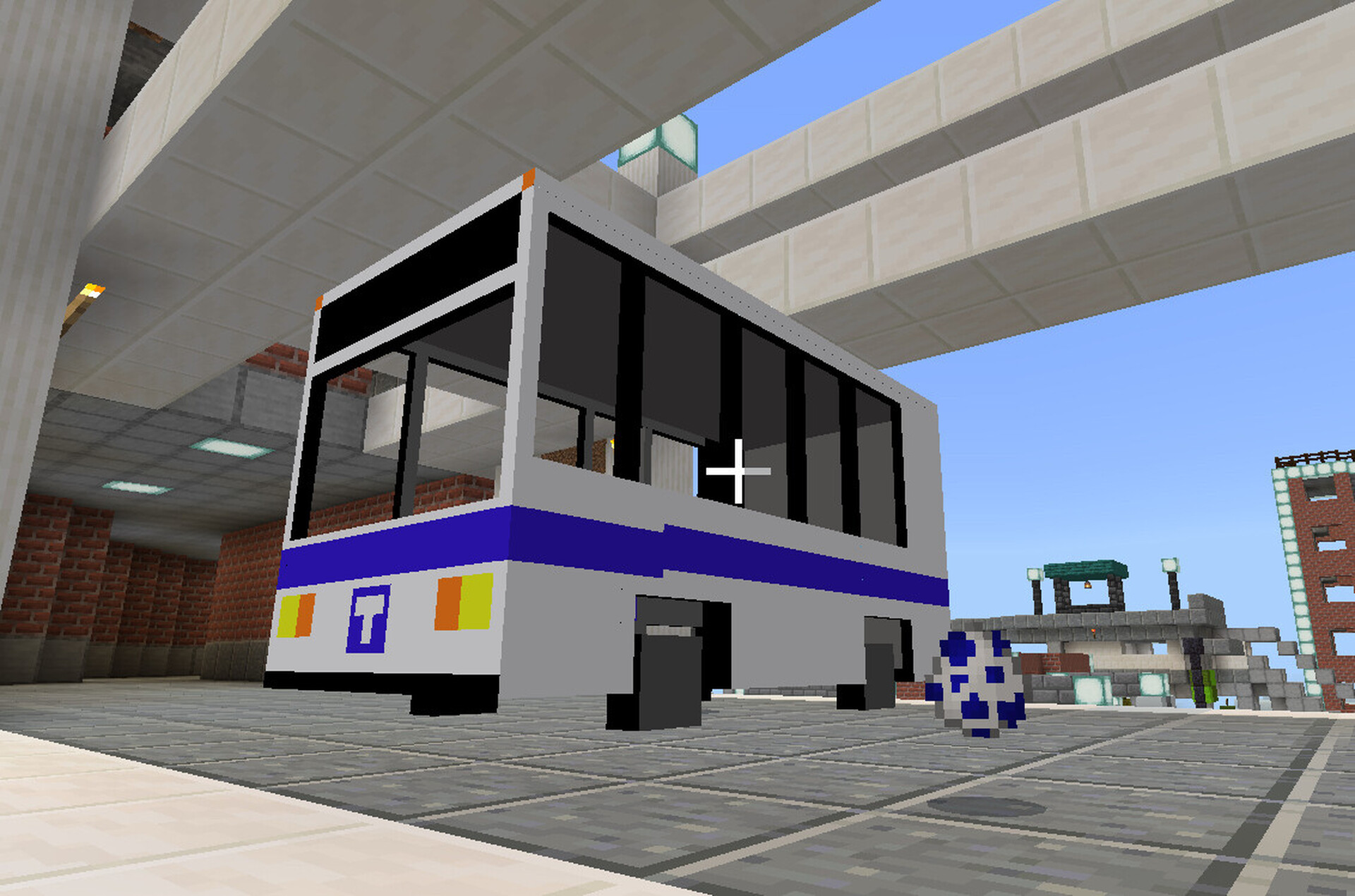 MTA NYC Bus Minecraft Mod