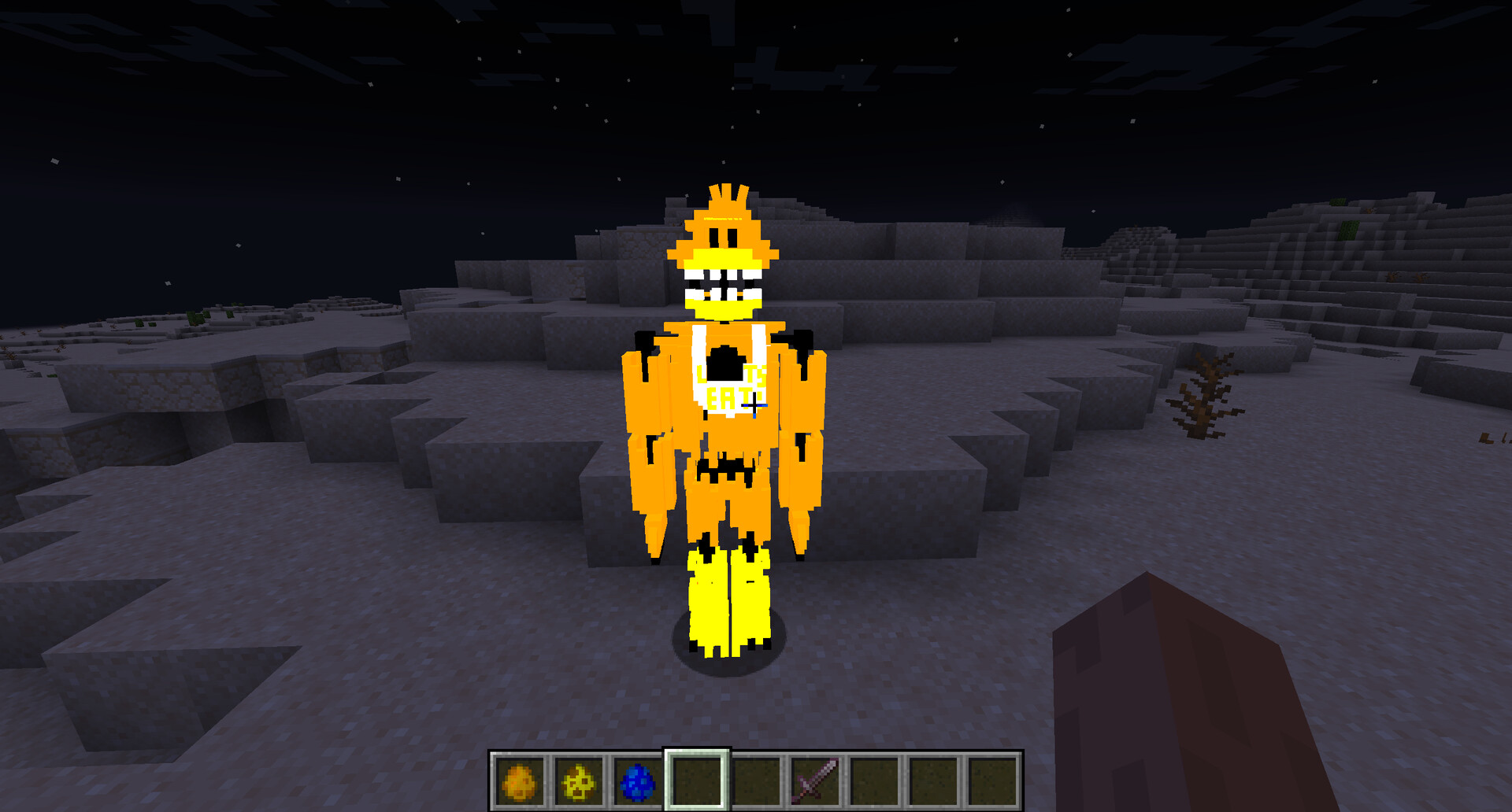 fnaf 4 java the last update BETA 1! Minecraft Mod