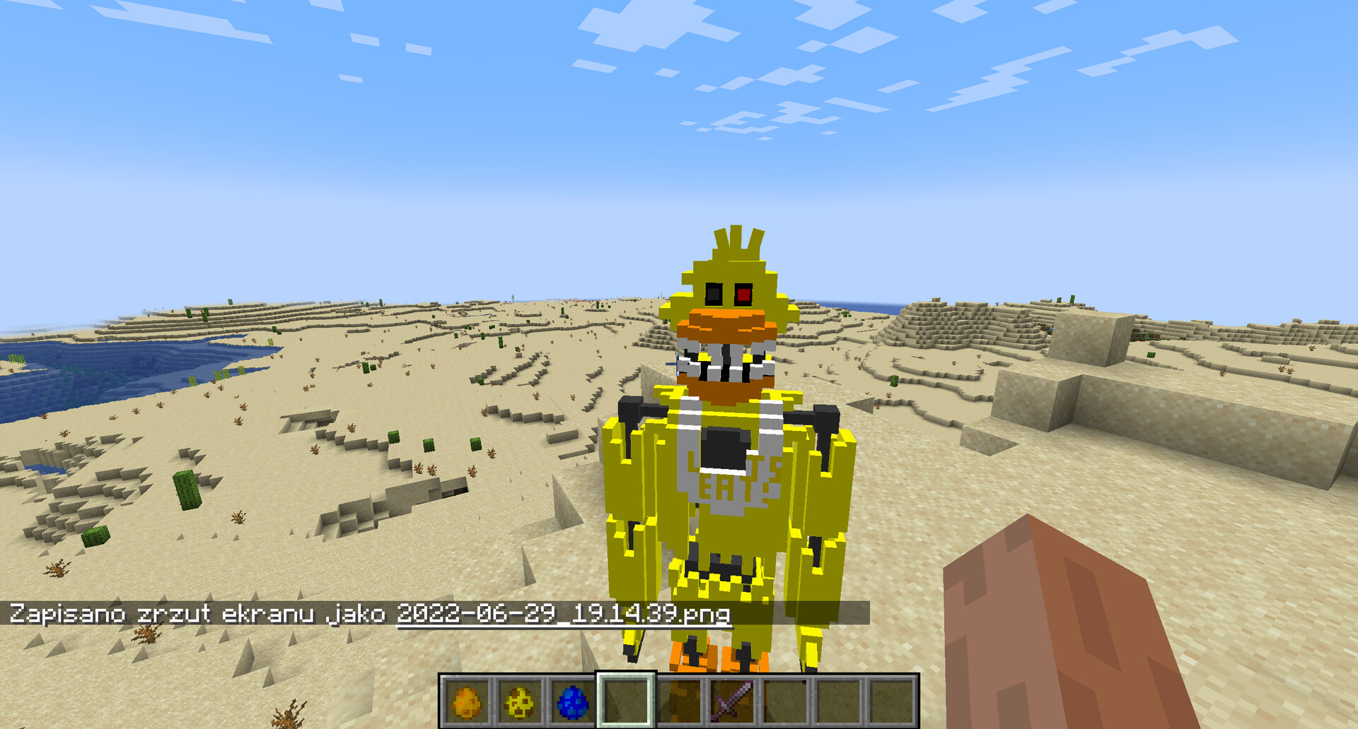 fnaf 4 java the last update BETA 1! Minecraft Mod