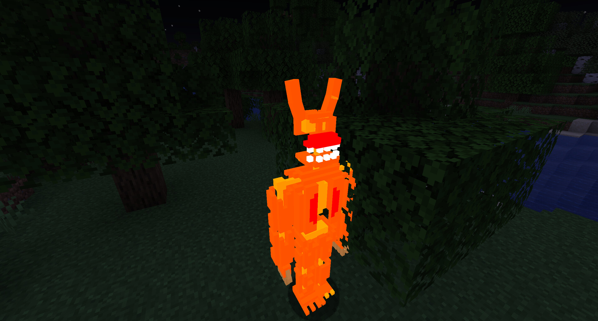 fnaf 4 java the last update BETA 1! Minecraft Mod