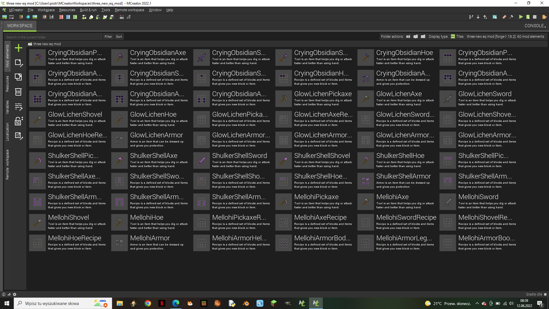 new eq mod Minecraft Mod