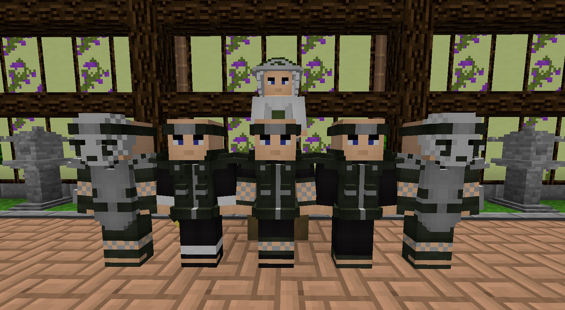 *New Characters Update!* Naruto -Armourer's Workshop- Minecraft Mod